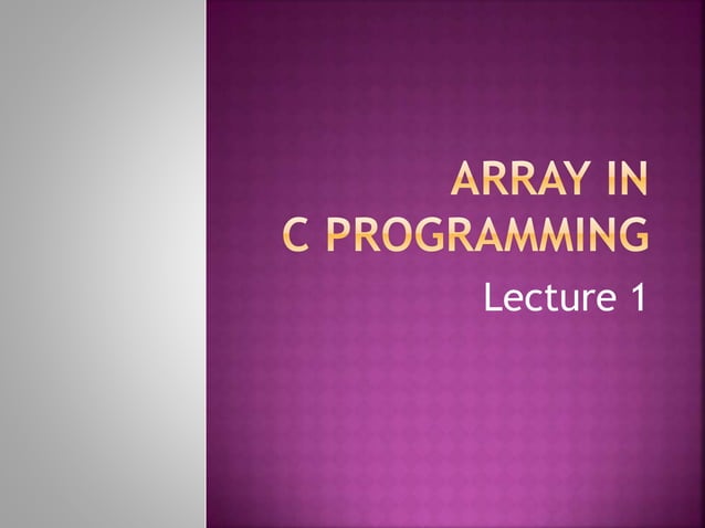 Lecture 1 mte 407 | PPT