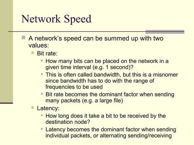 Lecture 1 networking & internetworking | PPT | Internet | Computing