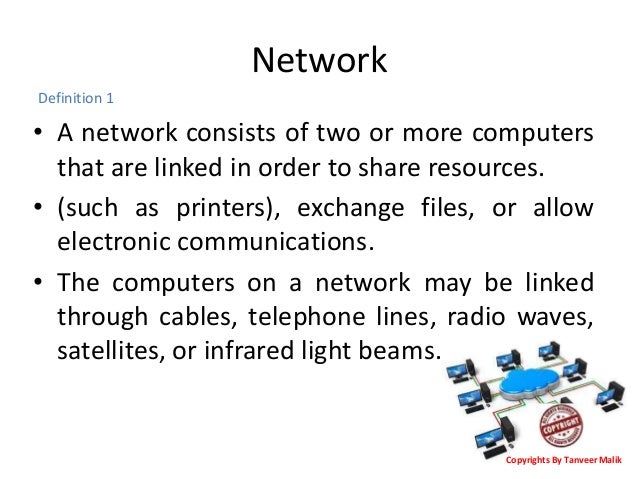 Lecture 1 networking types roles