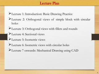 Mechanical Engineering Drawing And Orthogonal Projection | PPT