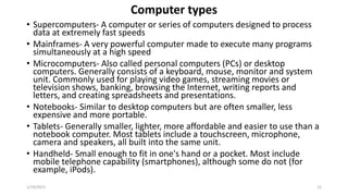 Lecture 1 notes ict | PPT