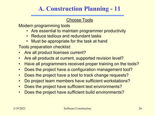 LECTURE 1 OF SOFTWARE CONSTRUCTION.ppt