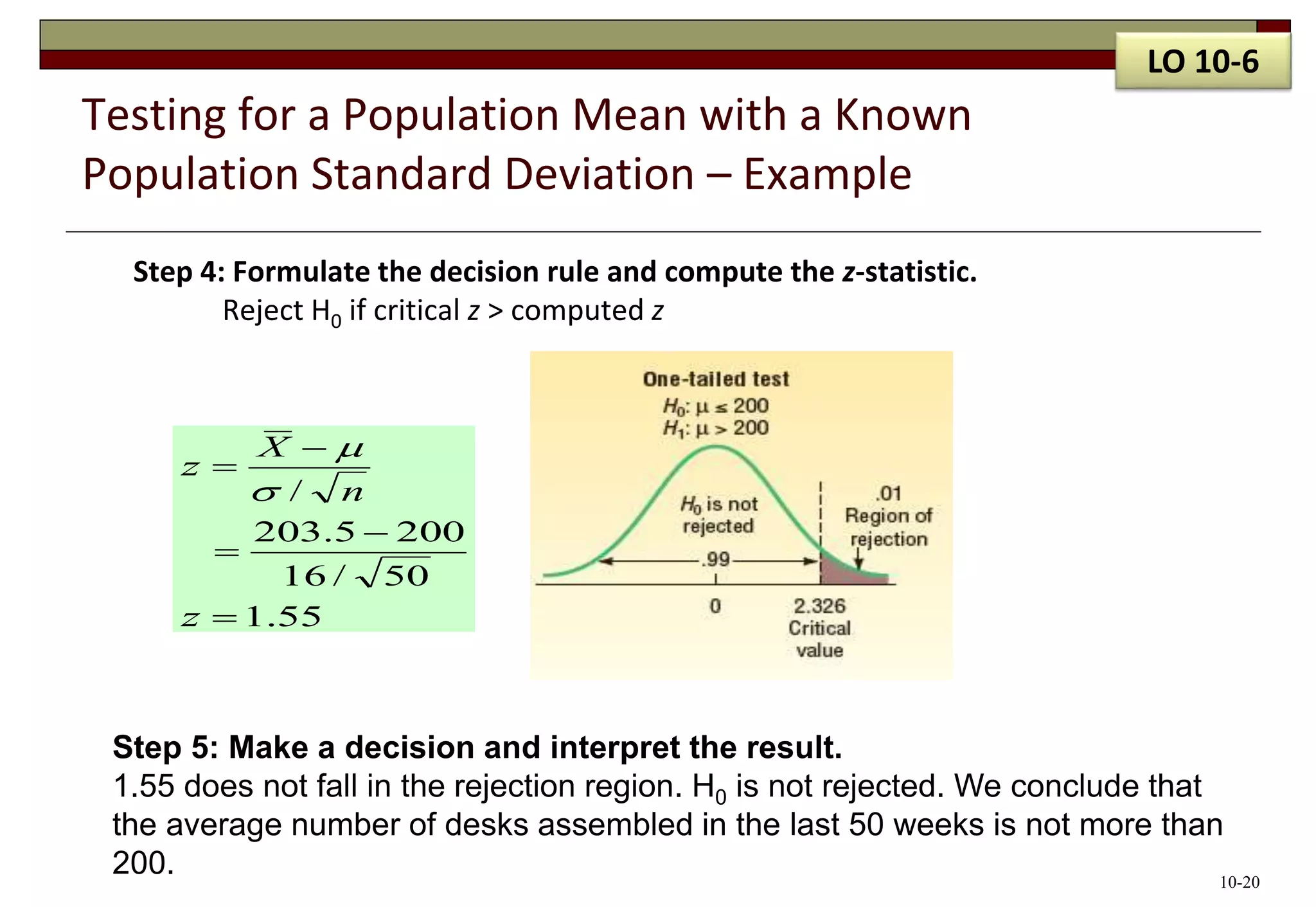 LECTURE 1 ONE SAMPLE T TEST.ppt