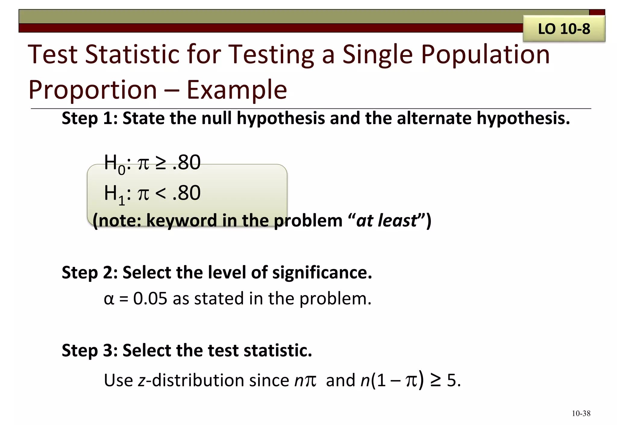 LECTURE 1 ONE SAMPLE T TEST.ppt