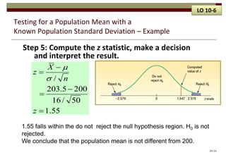 LECTURE 1 ONE SAMPLE T TEST.ppt