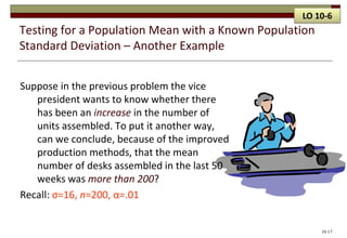 LECTURE 1 ONE SAMPLE T TEST.ppt