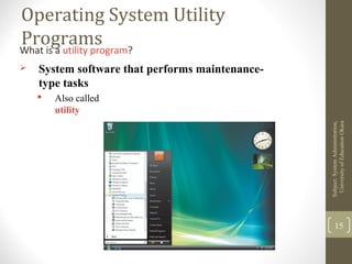 Operating Systems & Utility Programs | PPT