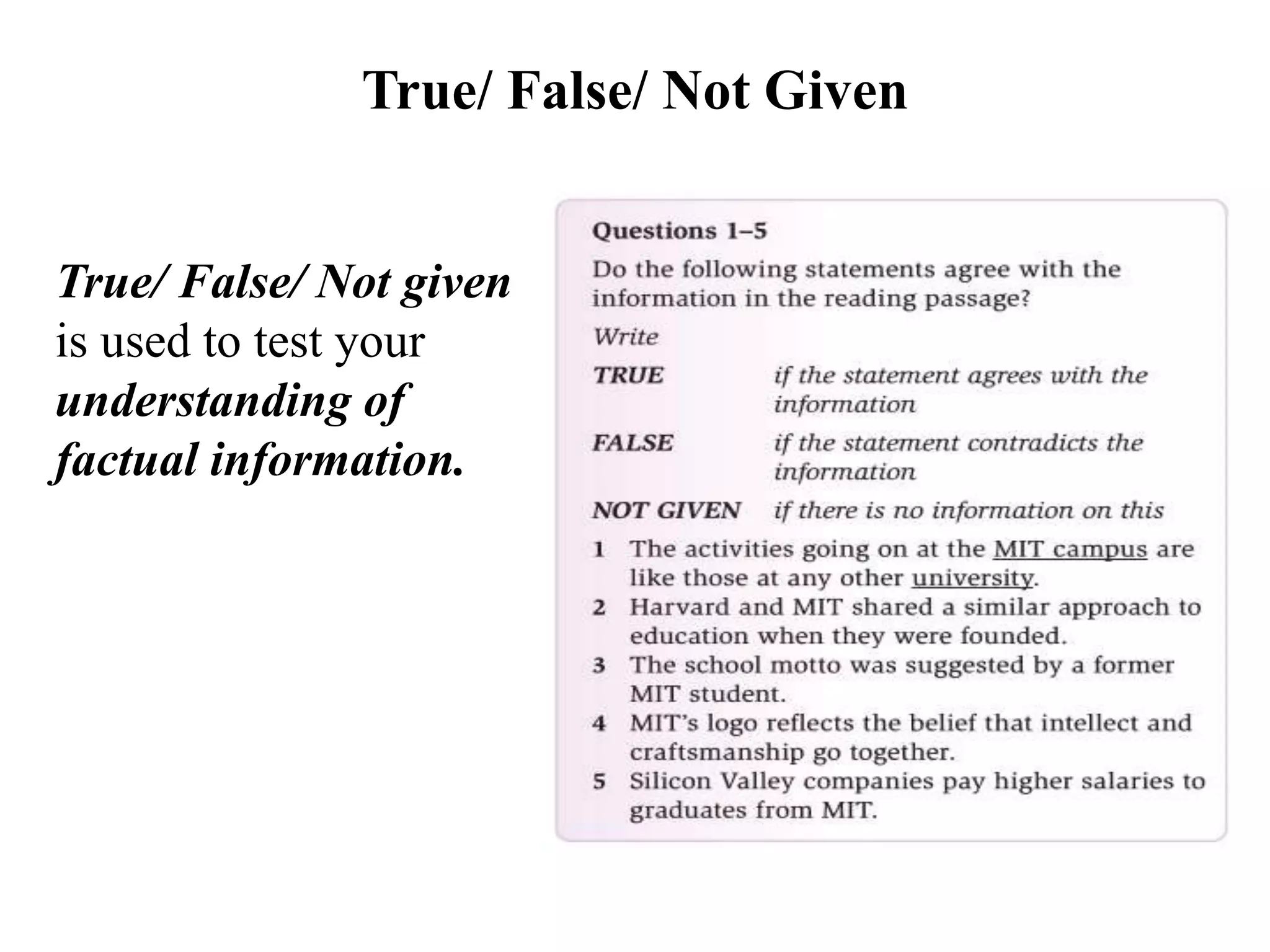 Lecture 1 overview for ielts test | PPTX