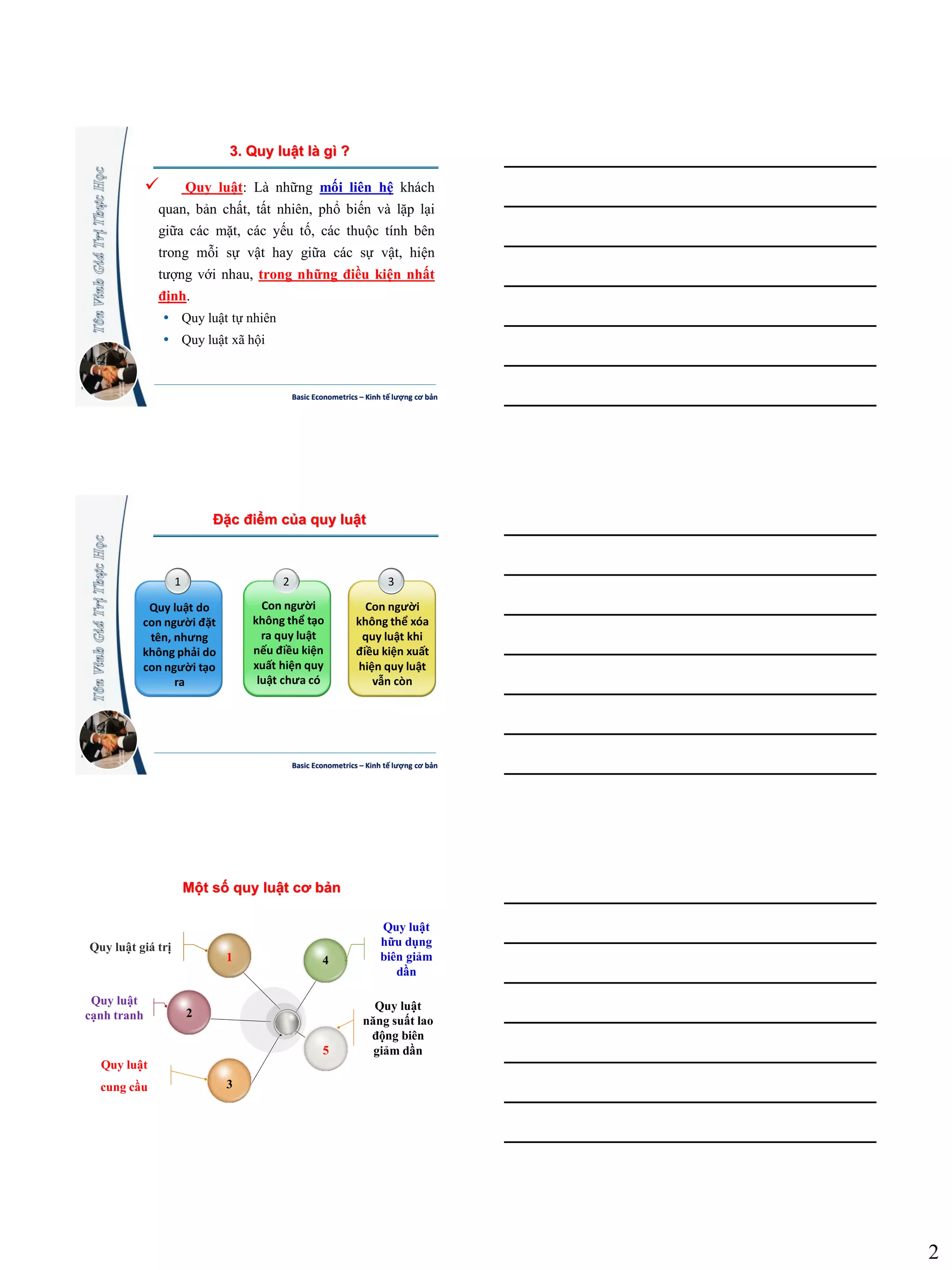 Chương 1: Nhập môn Kinh tế lượng | PDF