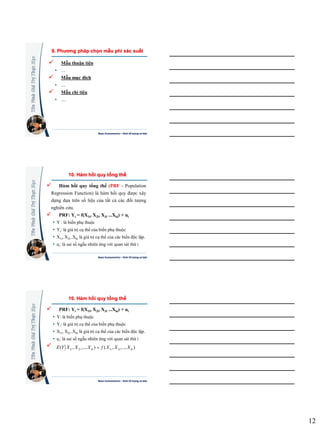 Chương 1: Nhập môn Kinh tế lượng | PDF