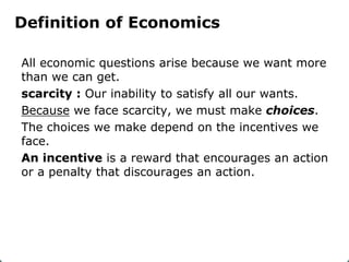 Managerial Economics chapter one of the book | PPT