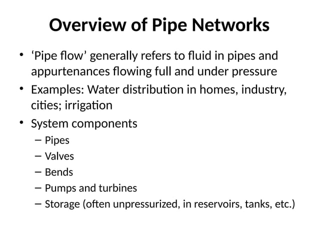 Hydraulics and open channel flow-Fluid Mechanics | PPT