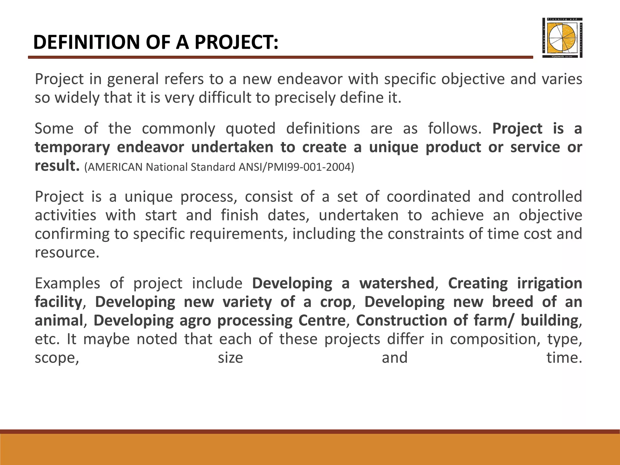 Project Planning and Management | PDF