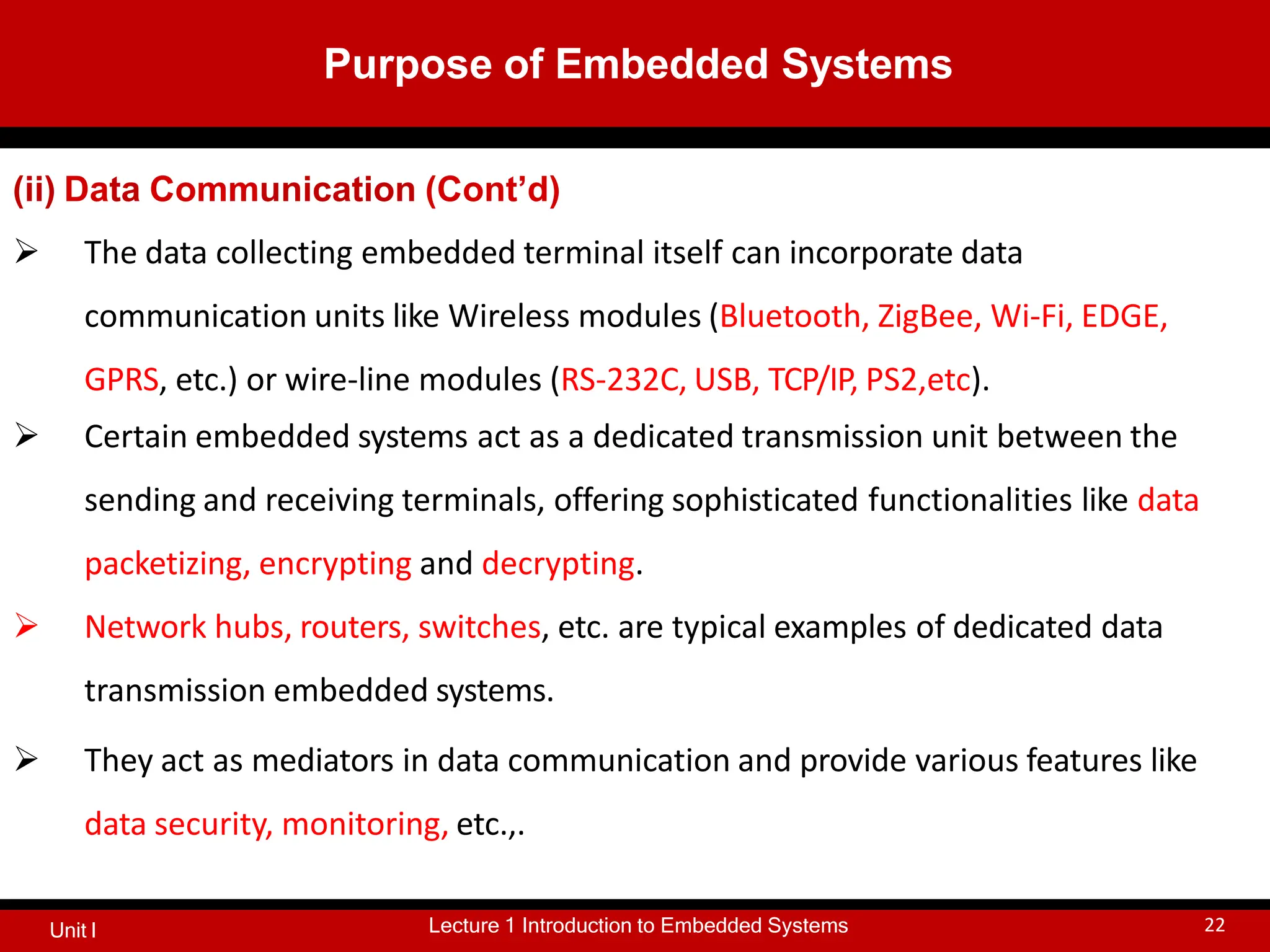 Lecture 1 PPT - Introduction to Embedded Systems.pptx
