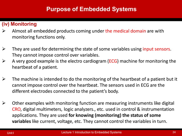 Lecture 1 PPT - Introduction to Embedded Systems.pptx