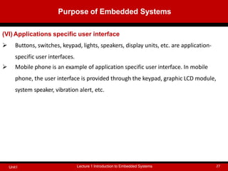 Lecture 1 PPT - Introduction to Embedded Systems.pptx