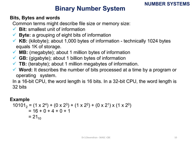 Lecture 1 PPT Number systems & conversions part.pptx