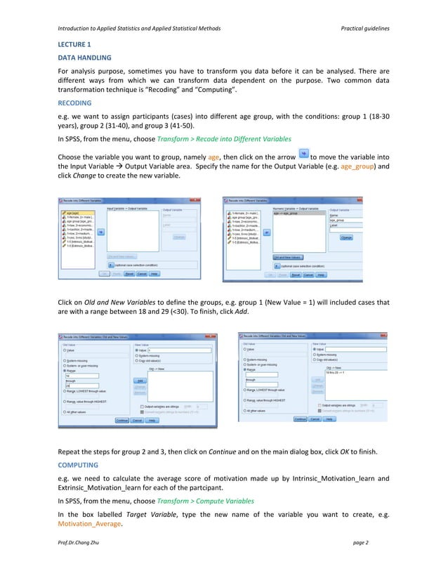 Lecture 1 practical_guidelines_assignment | PDF