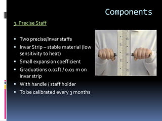 Lecture 1 precise levelling | PDF