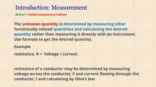 LECTURE 1 PRINCIPLES OF INSTRUMENTATION AND MEASUREMENT.pptx | Physics ...