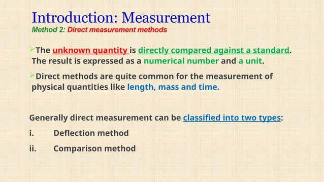 LECTURE 1 PRINCIPLES OF INSTRUMENTATION AND MEASUREMENT.pptx | Physics ...