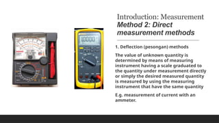 LECTURE 1 PRINCIPLES OF INSTRUMENTATION AND MEASUREMENT.pptx | Physics ...
