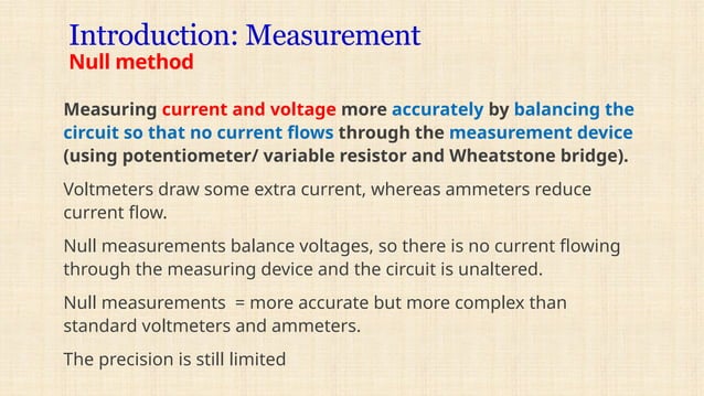 LECTURE 1 PRINCIPLES OF INSTRUMENTATION AND MEASUREMENT.pptx | Physics ...
