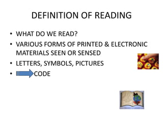 Lecture 1 reading an introduction | PPT