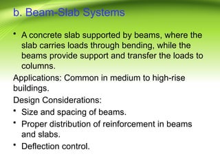 Lecture 1 Reinforce Concrete Floor and Roof Systems | PPTX