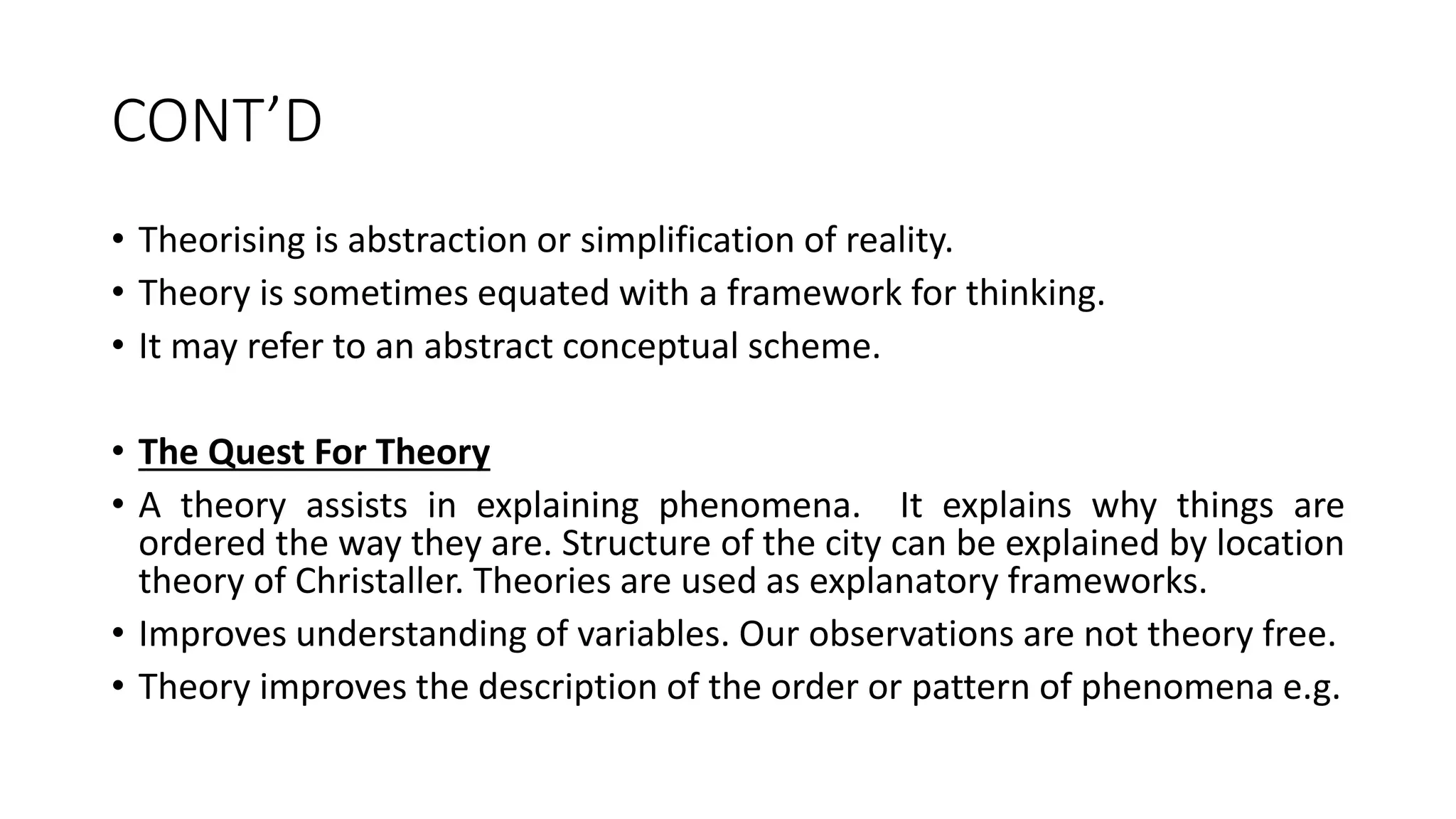 PLANNING THEORIES | PPTX