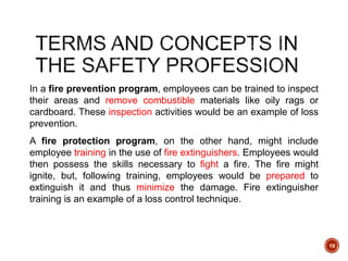 Occupational safety and health Lecture 1 safety | PPT