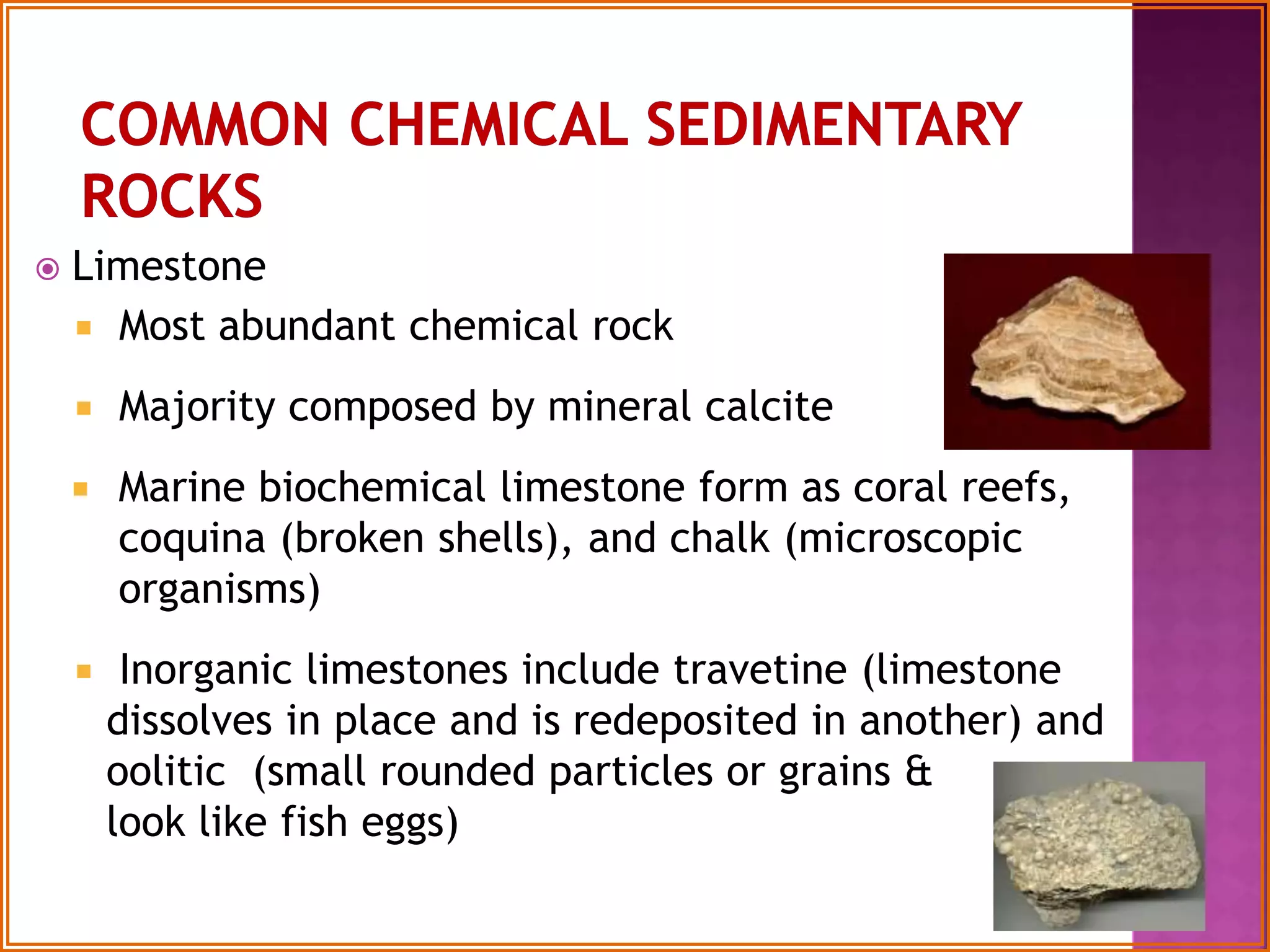 Sedimentary Rock Classification | PPTX