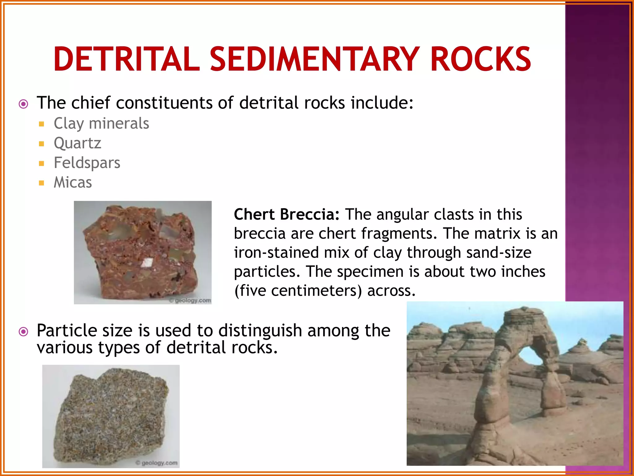 Sedimentary Rock Classification | PPTX