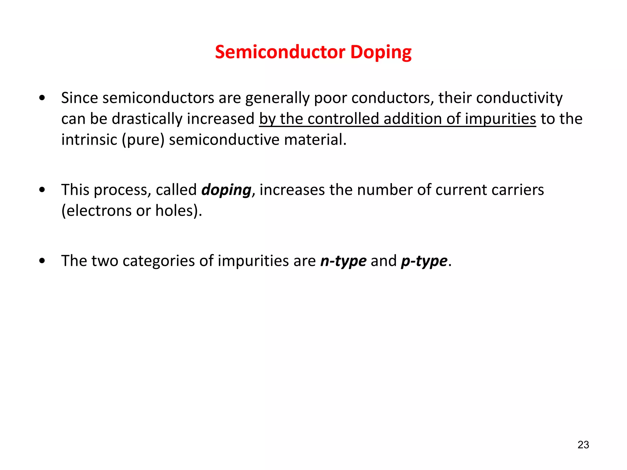 Lecture1 semiconductor doping_vij | PDF