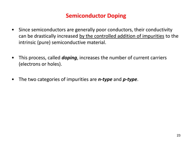 Lecture1 semiconductor doping_vij | PDF | Physics | Science