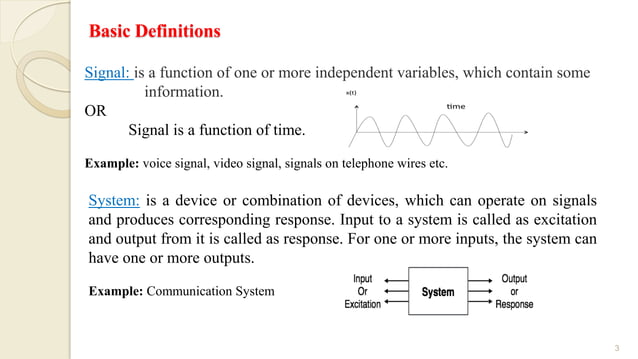 Lecture1: Introduction to signals | PDF | Computing | Technology & Computing