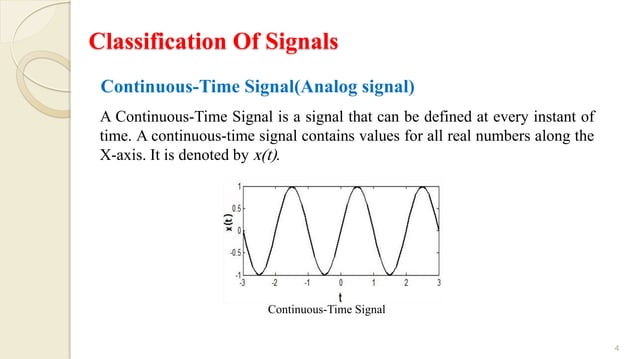 Lecture1: Introduction to signals | PDF | Computing | Technology & Computing