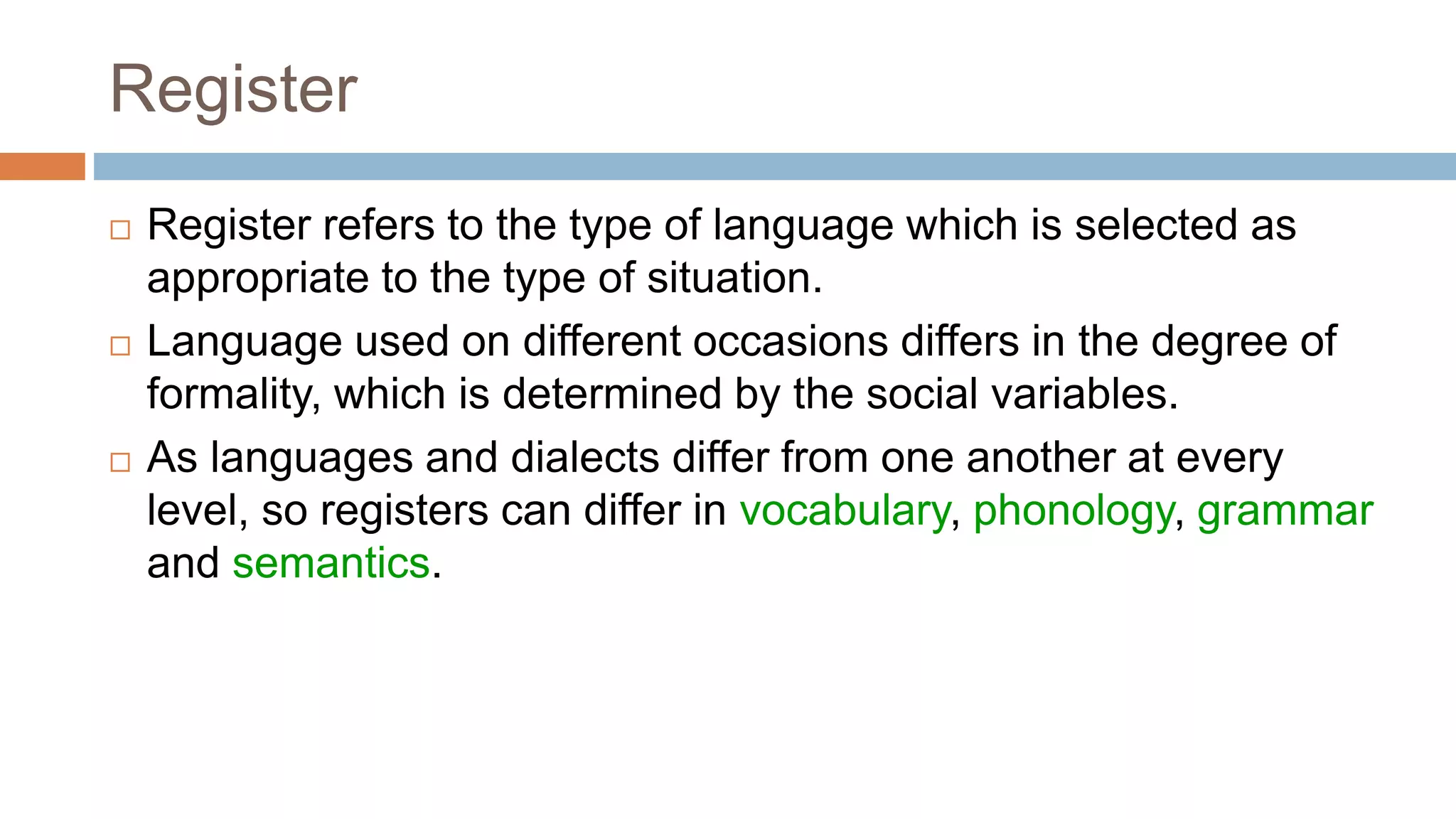 sociolinguistics | PPTX