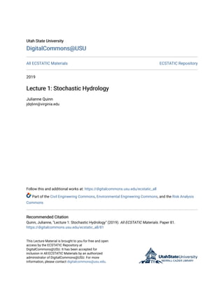Lecture 1 Stochastic Hydrology.pdf
