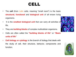 Lecture 1 The Cell.pdf