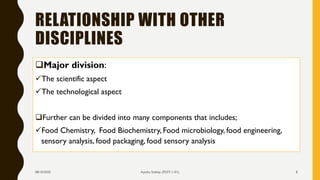 Food Science and Technology _ Lecture 1 | PDF