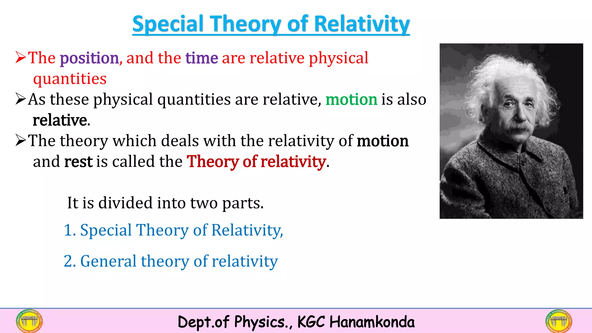Galilean Transformation Equations | PPTX