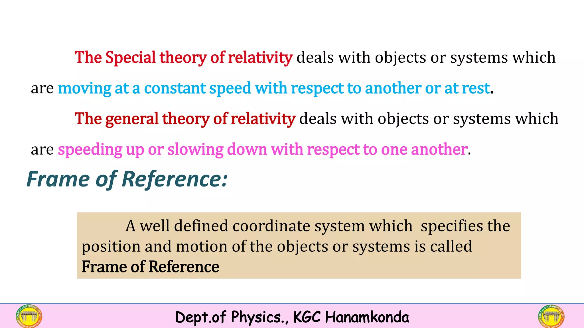 Galilean Transformation Equations | PPTX