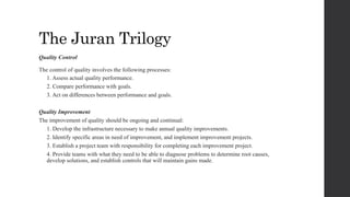 Quality Management Slides - Lecture 1 to 3 | PPT