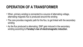 Transformers_first principles of basic power transformers | PPT