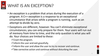 Lecture 1 Try Throw Catch.pptx | Programming Languages | Computing