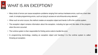 Lecture 1 Try Throw Catch.pptx | Programming Languages | Computing