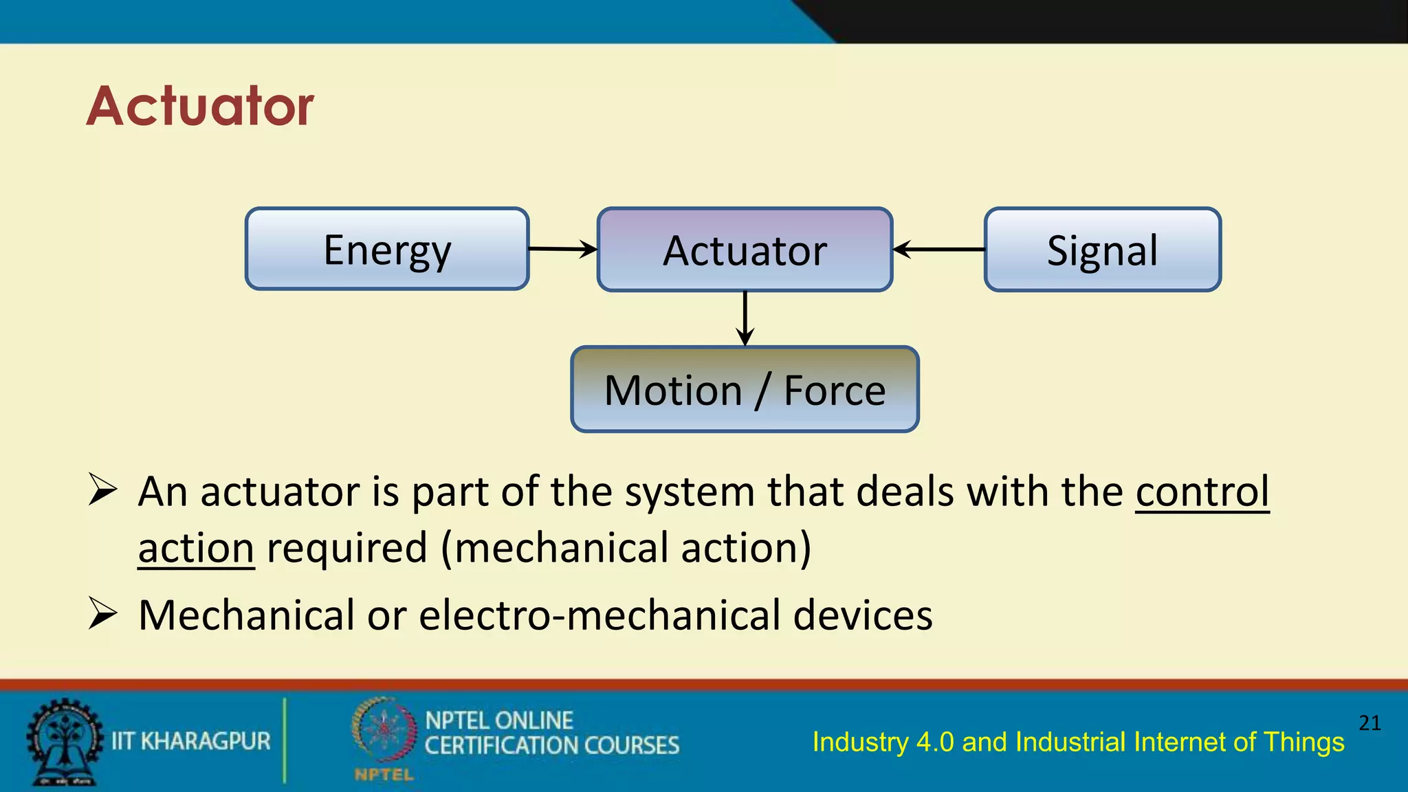 IoT sensing and actuation | PDF
