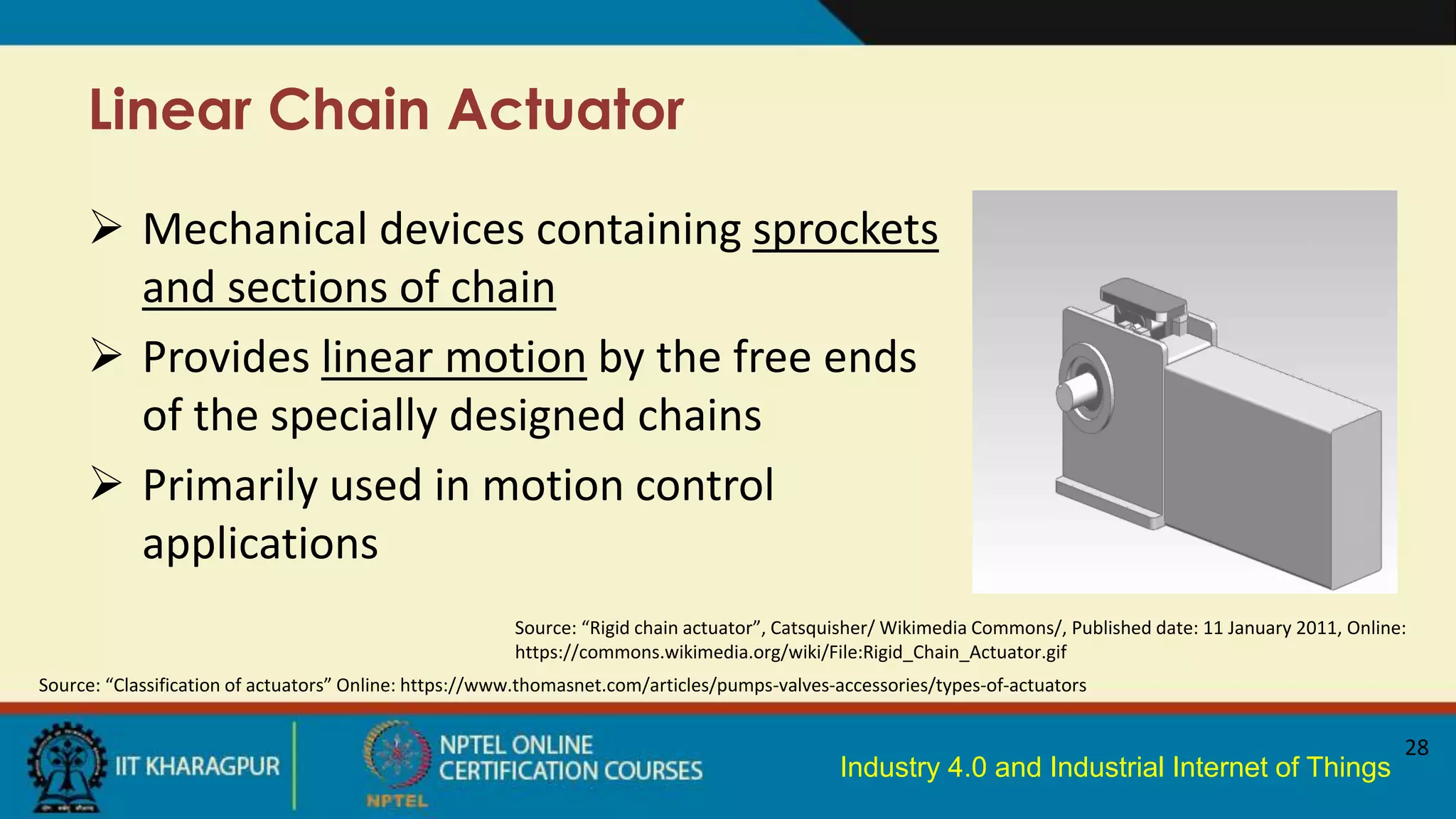 IoT sensing and actuation | PDF