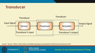 IoT sensing and actuation | PDF